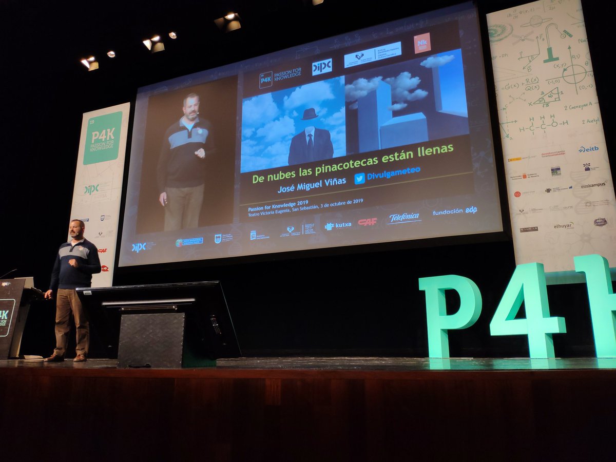 Passion for Knowledge (P4K). SAN SEBASTIÁN (3-10-2019)