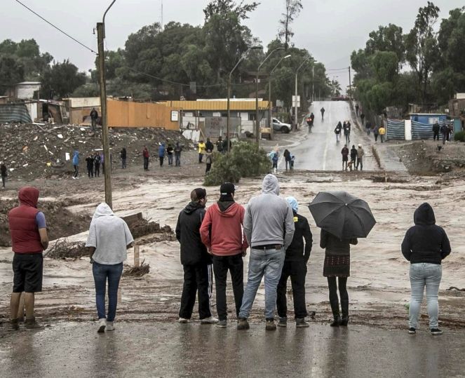 Las mayores precipitaciones históricas en Chile central y la cronología ...